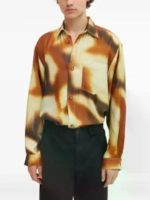 Nanushka Sebas Abstract-print Shirt