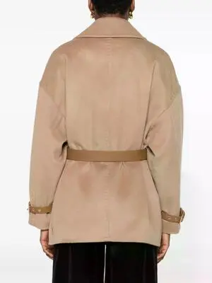 Max Mara Double-breasted Belted Coat