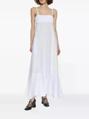 Moschino Embroidered-detail Maxi Dress