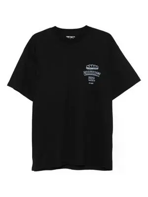 Carhartt Work In Progress Sandwich Embroidered Logo T-shirt - Black