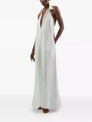 TALLER MARMO Barbara Maxi Dress - Neutrals