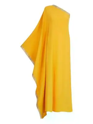 TALLER MARMO Betsy One-shoulder Embellished Dress - Orange