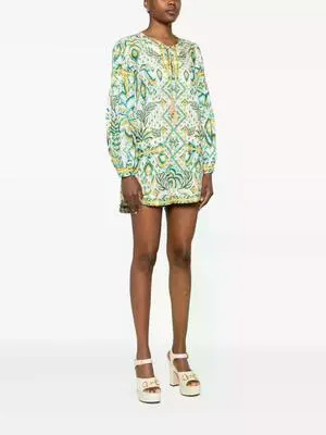 Farm Rio Tropical Tapestry Playsuit