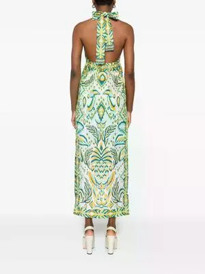 Farm Rio Tropical Tapestry Maxi Dress