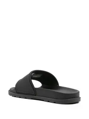 Karl Lagerfeld Logo-embellished Slides