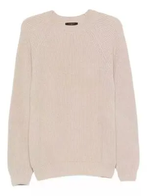 ZANONE Raglan-sleeve Cashmere Sweater - Neutrals