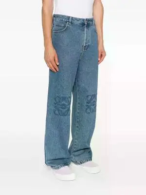 Loewe Anagram-embroidered Jeans
