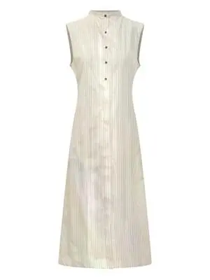 Loulou De Saison Pinstripe Sleeveless Dress