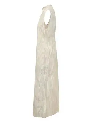 Loulou De Saison Pinstripe Sleeveless Dress