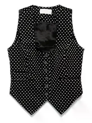 RACIL Nadia Polka-dot Waistcoat