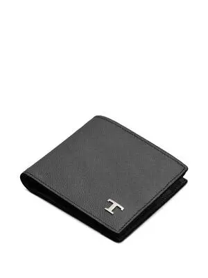 TOD'S Logo-plaque Leather Wallet