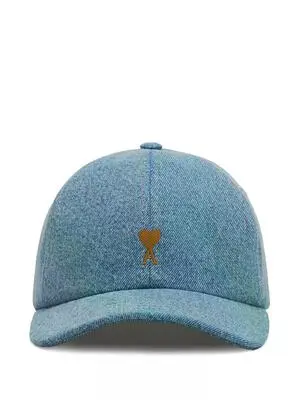Ami De Coeur Embroidered Baseball Cap - Blue
