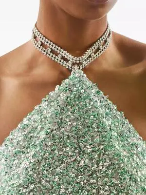 TALLER MARMO Poseidon Halterneck Gown