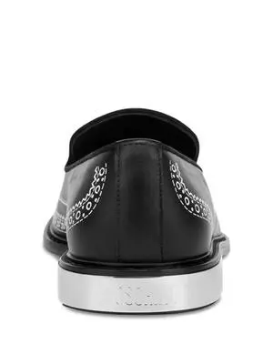 Moschino Leather Loafers