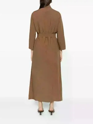 BLANCA VITA Belted Shirt Dress