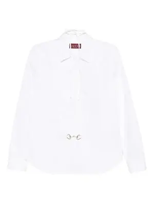 Gucci Pointed Collar Shirts For Women