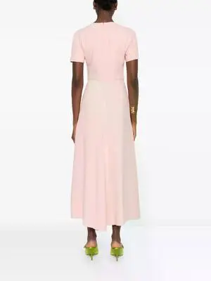 Victoria Beckham Short Sleeve Dress - Pink