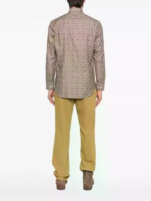Etro Graphic-print Shirt - Brown