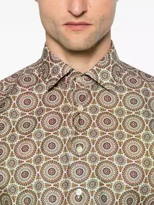 Etro Graphic-print Shirt - Brown
