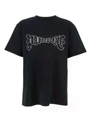 PURPLE BRAND Logo-print T-shirt