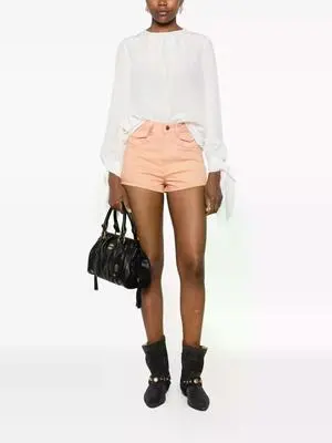 Max Mara Tied-cuff Blouse