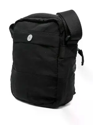 Stone Island Compass-patch Messenger Bag - Black