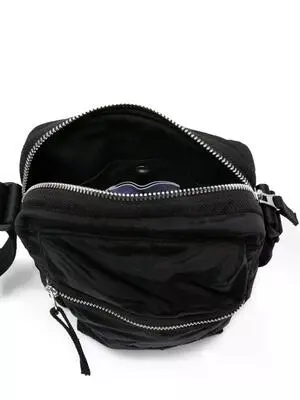 Stone Island Compass-patch Messenger Bag - Black