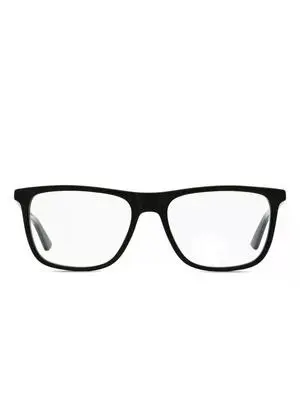 Gucci Rectangular-frame Glasses - Black