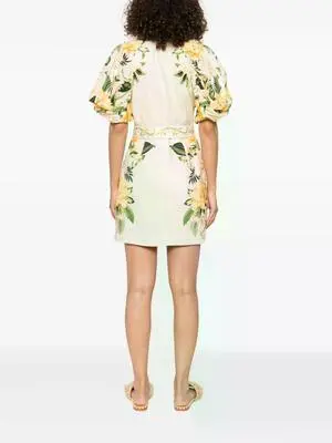 Farm Rio Garden Cascade Mini Dress