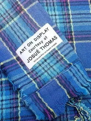 GALLERY DEPT. Frayed Plaid Shirt - Blue