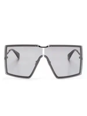 Max Mara Oversize-frame Sunglasses - Silver