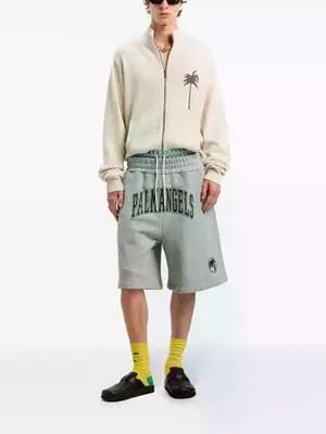 Palm Angels College Palm Track Shorts