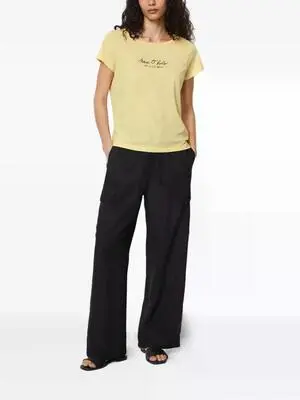 Marc O'polo Logo-print T-shirt - Yellow