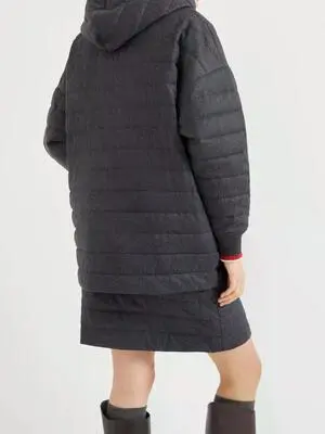 Brunello Cucinelli Padded Wool Coat