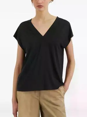 Marc O'polo V-neck Cap-sleeved Top