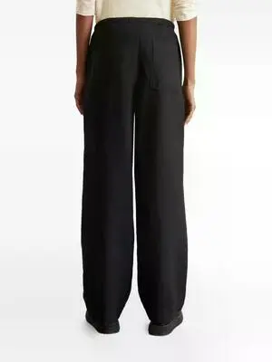Marc O'polo Drawstring Tapered Trousers - Black