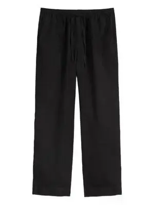 Marc O'polo Drawstring Tapered Trousers - Black