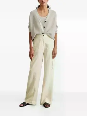 Marc O'polo Ribbed-knit Button-down Cardigan