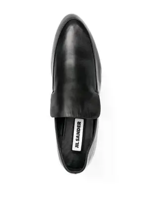 JIL SANDER Slip-on Leather Loafers