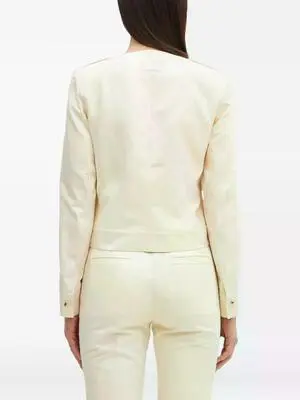 Kenzo Collarless Cotton Jacket