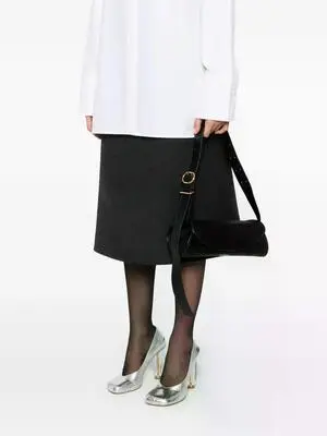 JIL SANDER Small Cannolo Shoulder Bag
