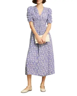 HOBBS LONDON Stowe Smocked Dress