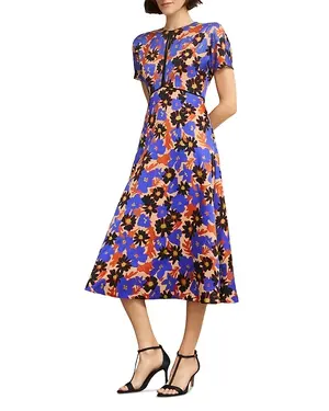 HOBBS LONDON Arlesey Floral Print Dress