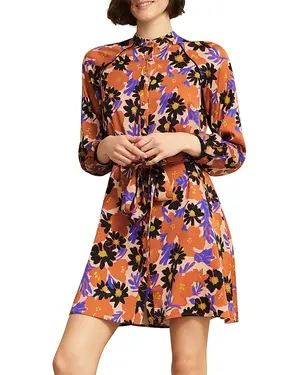 HOBBS LONDON Coworth Floral Print Dress
