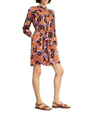 HOBBS LONDON Coworth Floral Print Dress