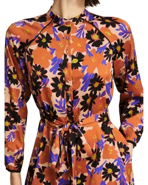 HOBBS LONDON Coworth Floral Print Dress