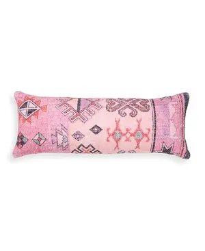 TOV FURNITURE Persia Cotton Bolster Pillow - Pink