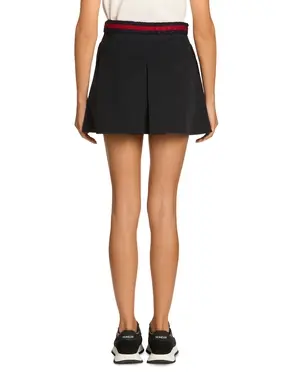 Moncler Pleated Mini Skirt - Navy