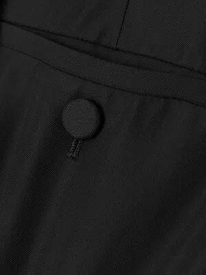 Alexander McQueen Wool And Mohair-blend Tapered Pants