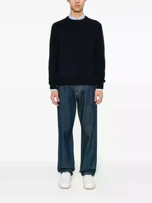 Theory Morlan Knitted Jumper - Blue